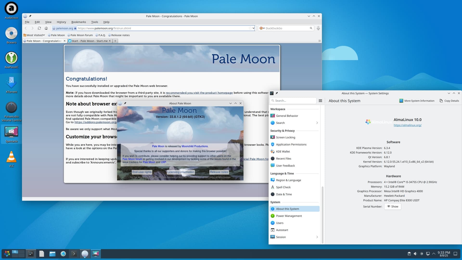 Palemoon web browser RPM for Alma Linux 10 x86_64_v2 - Community ...
